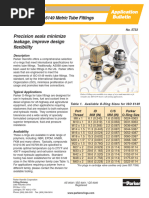 Parker O-Rings (Jis) | PDF | Mechanical Engineering | Manufactured Goods