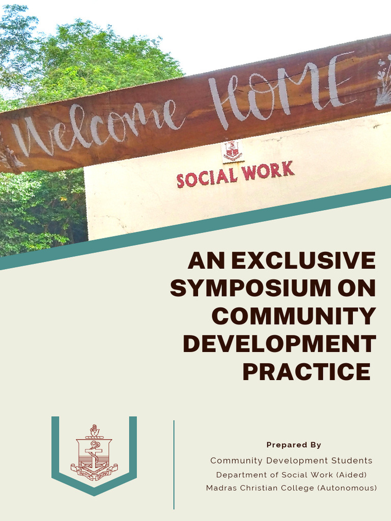 Symposium On Community Development Practice | PDF | Knowledge | Community