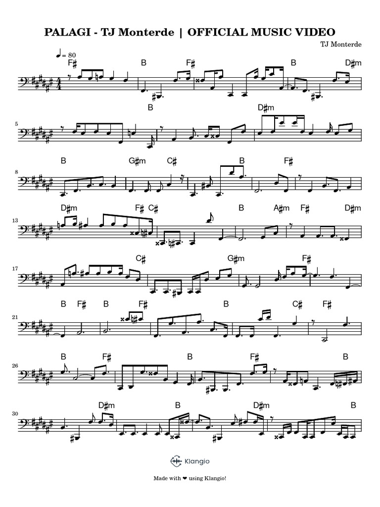 PALAGI - TJ Monterde - OFFICIAL MUSIC VIDEO - 240425 - 043022 | PDF