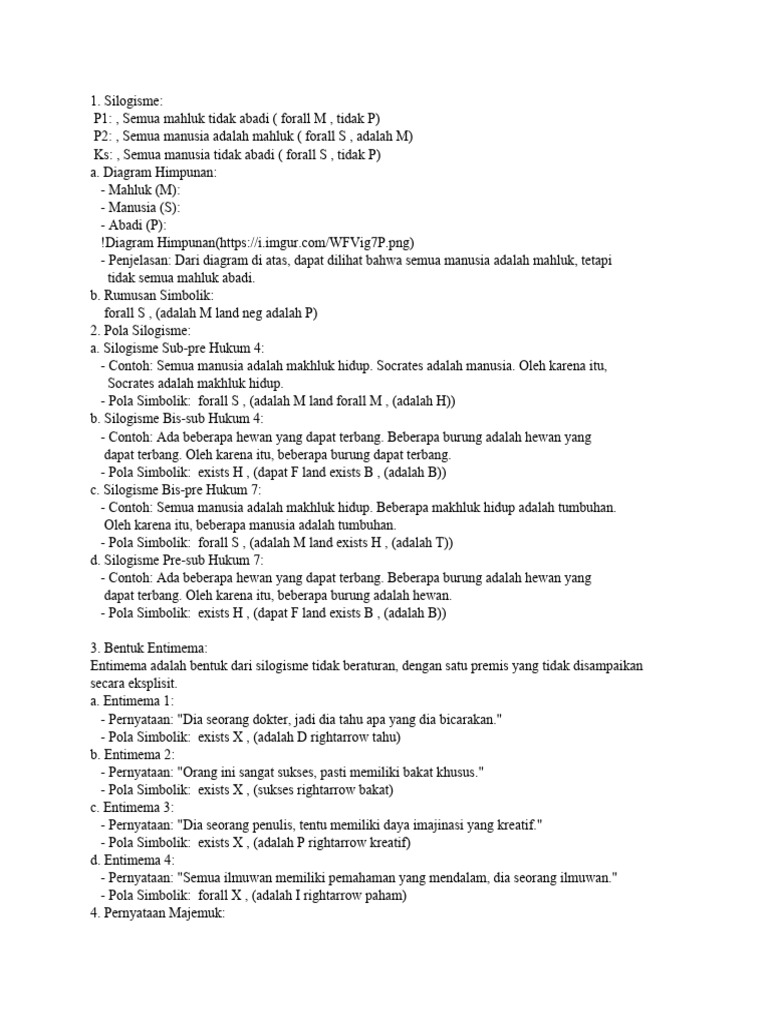 TMK 3 - Logika ISIP4211 | PDF