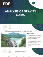 Gravity Dam Analysis EXAMPLE PROBLEMS | PDF | Stress (Mechanics) | Dam