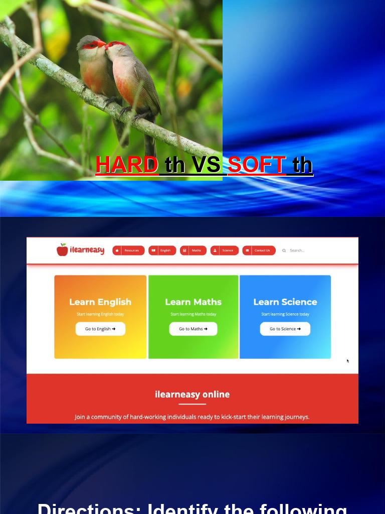 Hard VS Soft TH - Quiz | PDF