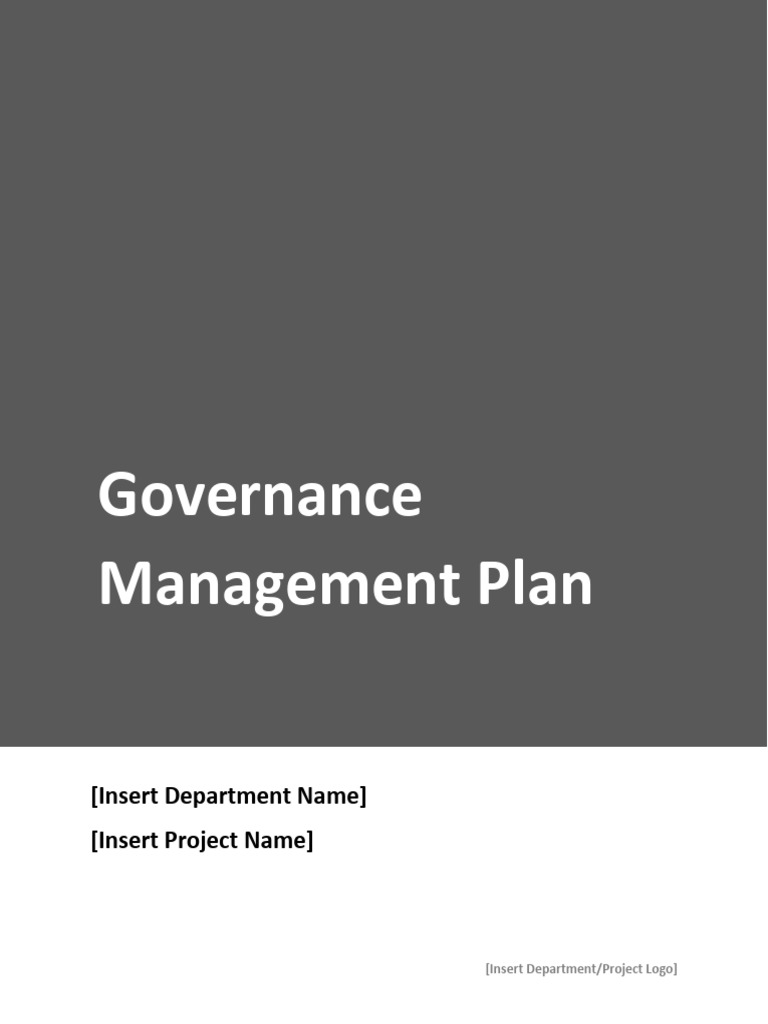 Governance Plan | PDF | Governance | Committee