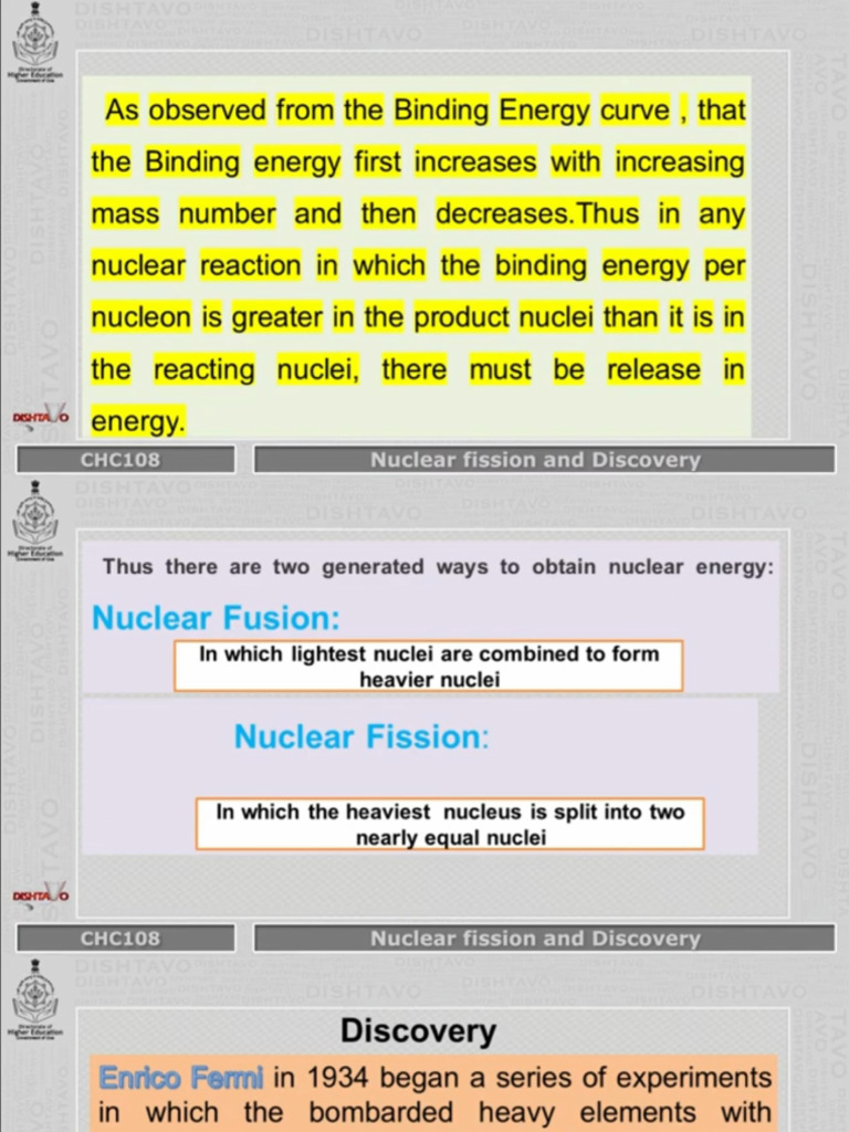 Nuclear Fission and Discovery | PDF