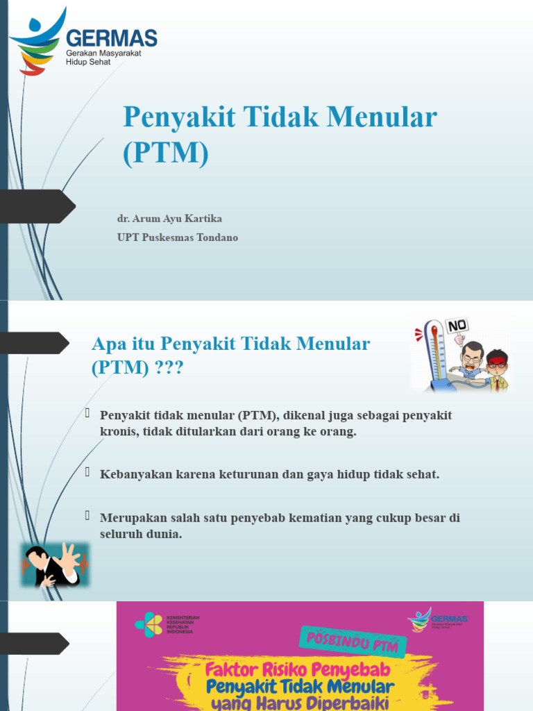 Penyakit Tidak Menular | PDF