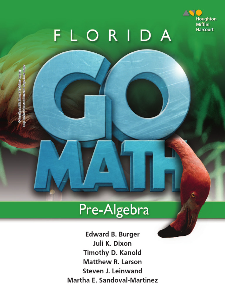 Florida Pre-Algebra Grade 7 - 508 | PDF | Mathematics | Elementary ...
