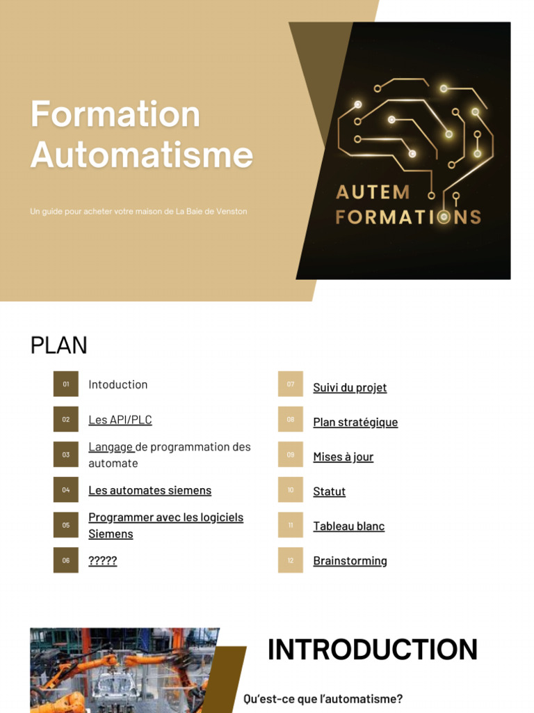 Formation Automatisme Pdf