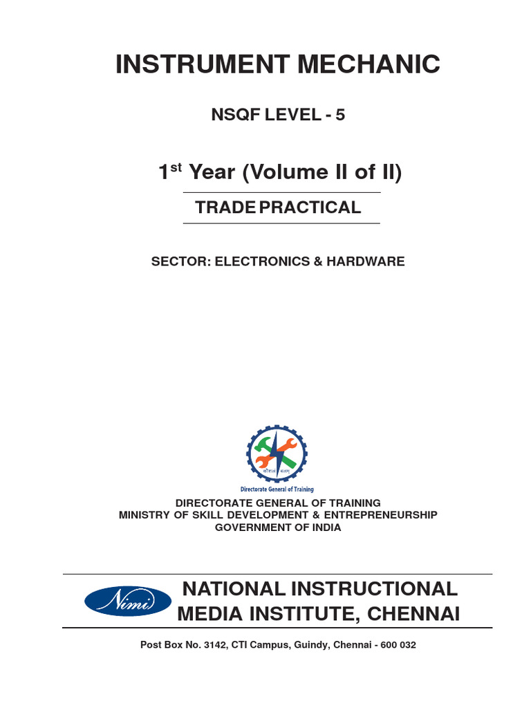 Instrument Mechanic Vol II of II TP | PDF | Rectifier | Operational ...