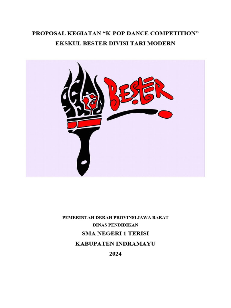 Proposal K-POP Dance Competition 2024 | PDF