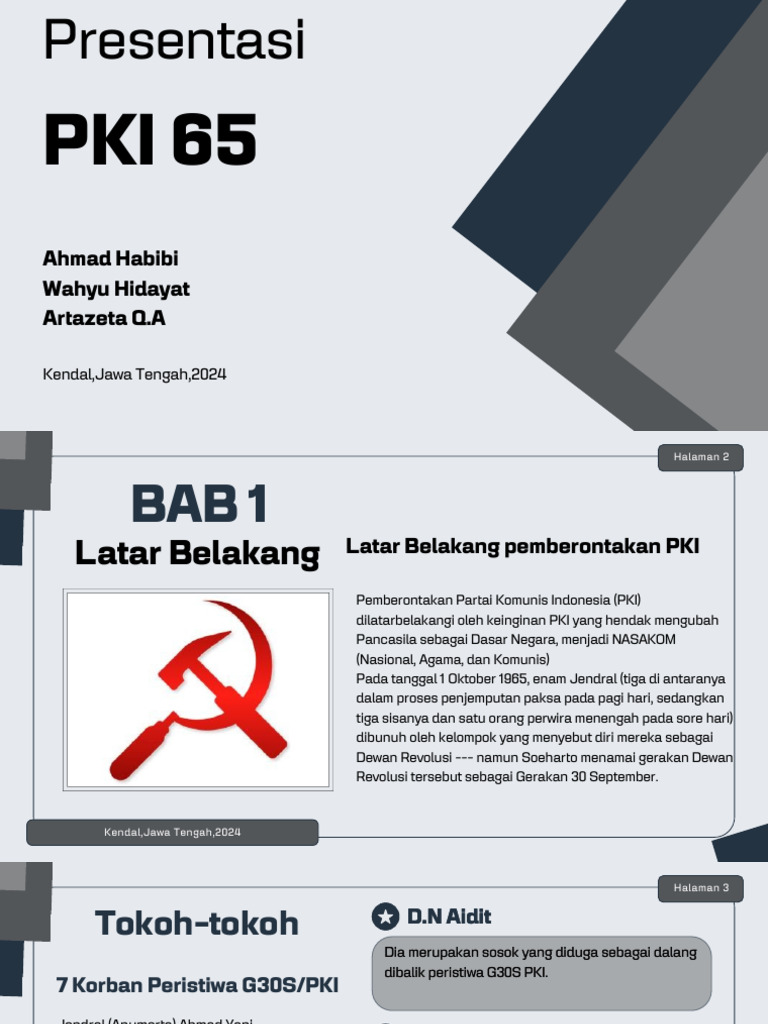 Sejarah Pki 65 | PDF