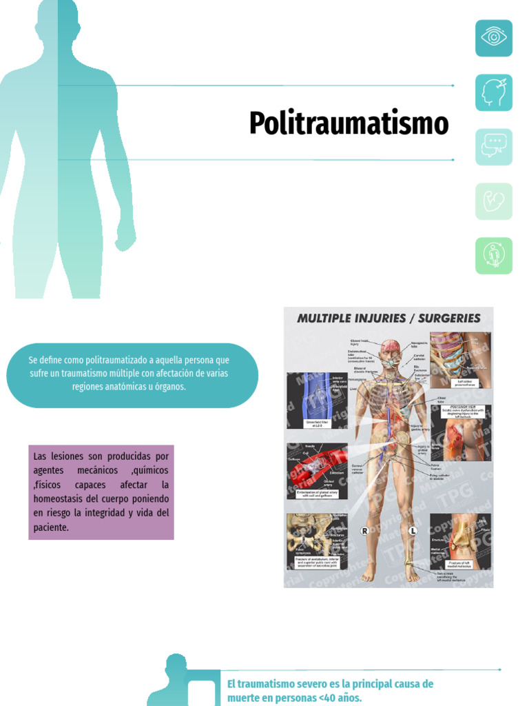 POLITRAUMA. Abordaje | PDF | Enfermedades y trastornos | Especialidades Medicas