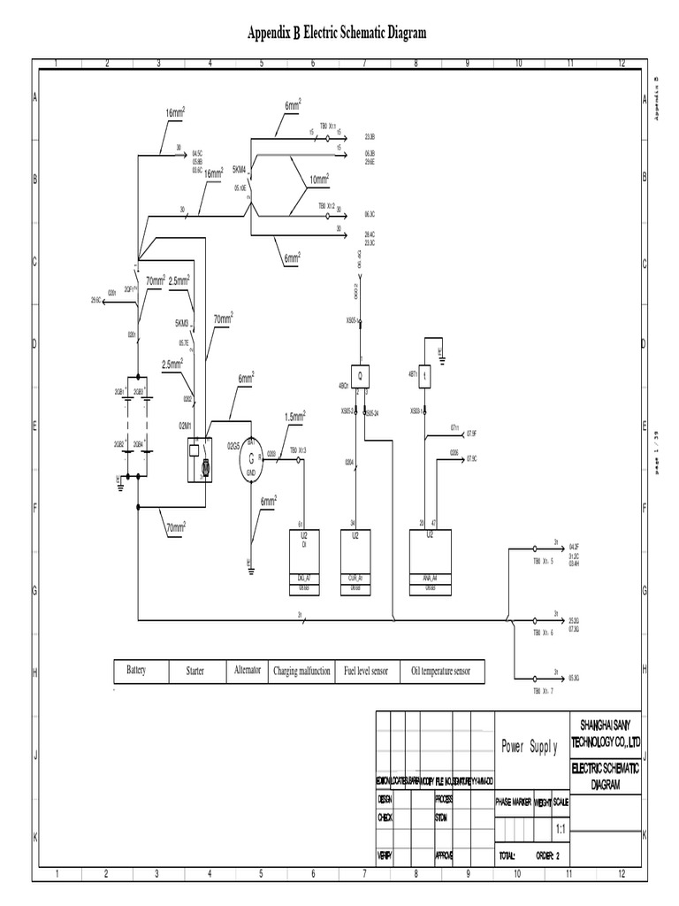 B Electric Schematic Diagram | PDF | Machines | Electrical Engineering
