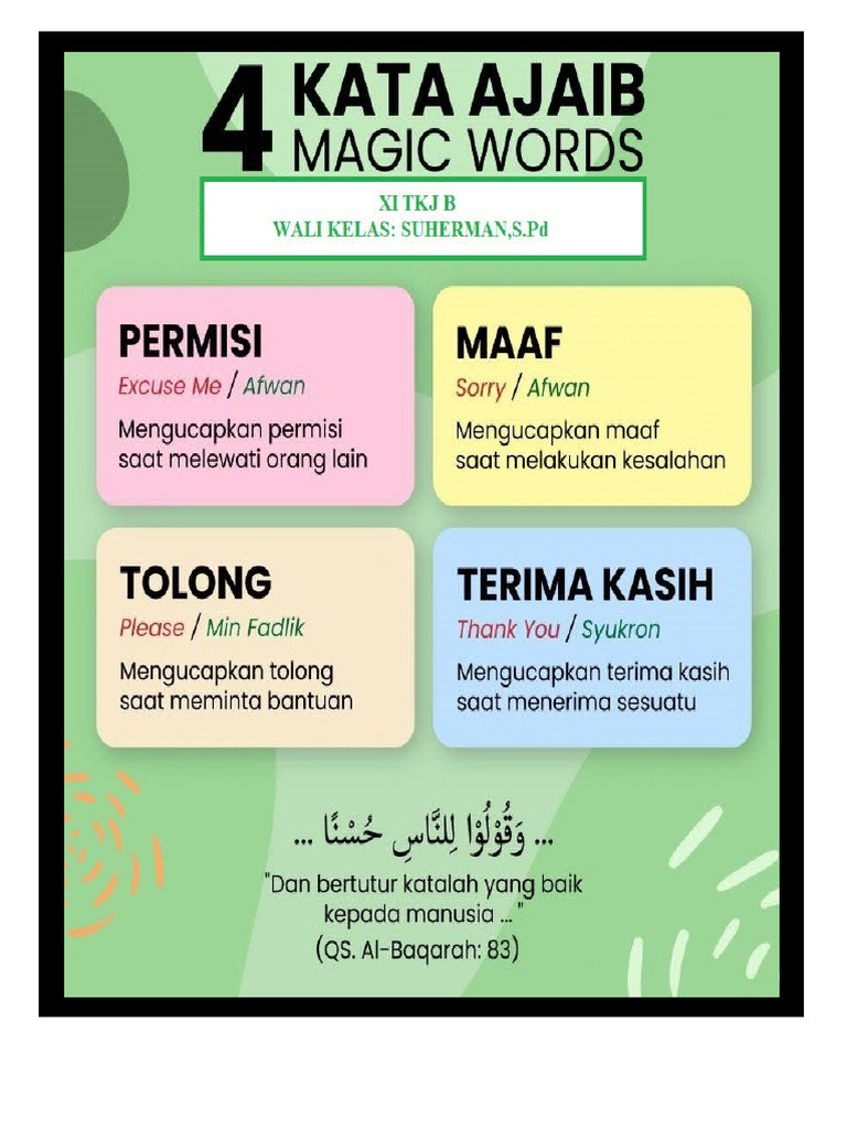 4 Kata Ajaib | PDF