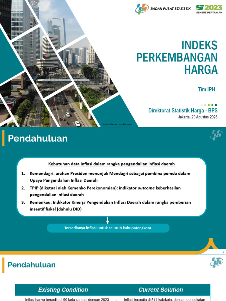Indeks Perkembangan Harga | PDF