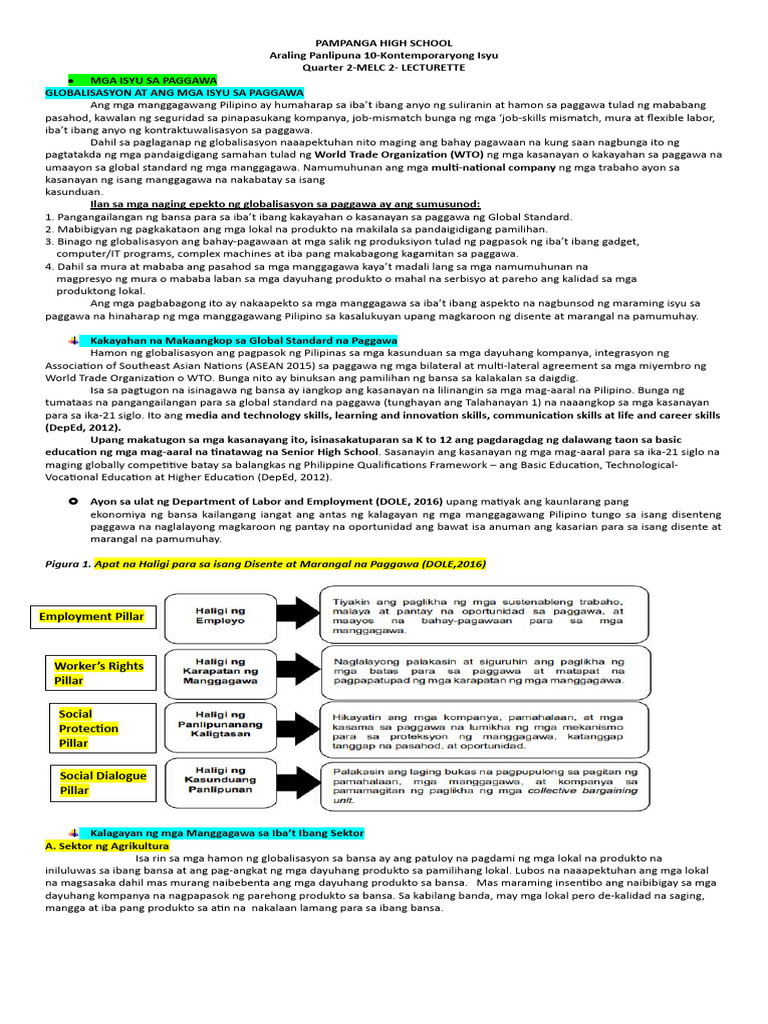 AP10 Quarter 2 MELC 2 Lecturette | PDF