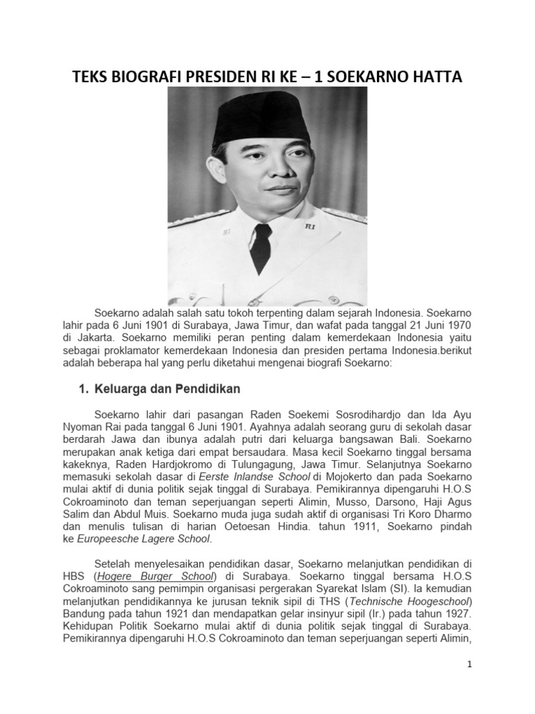 Soekarno Hatta | PDF
