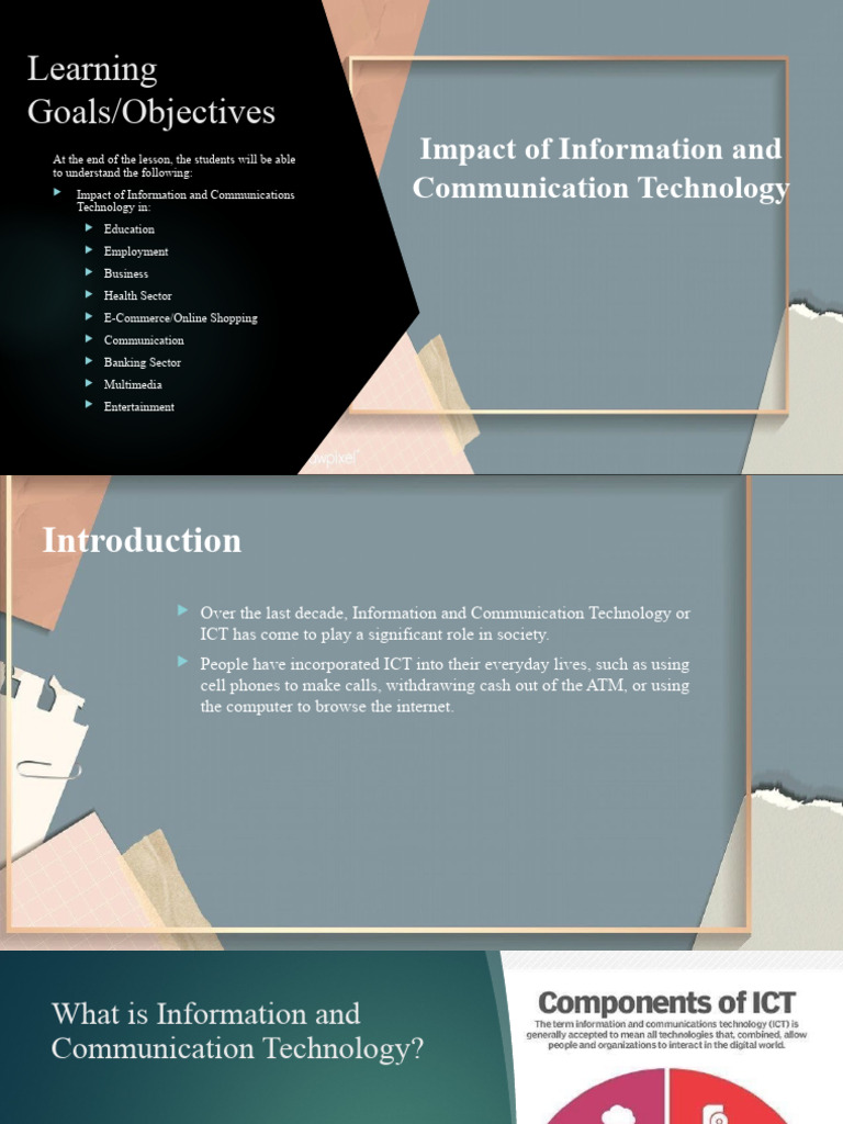 Week 5-6 Impact of Information and Communication Technology | Download Free PDF | Educational ...