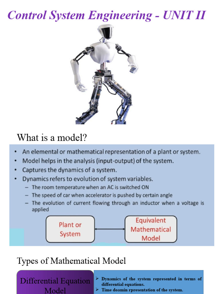 Unit 2 Control System | PDF | Laplace Transform | Torque