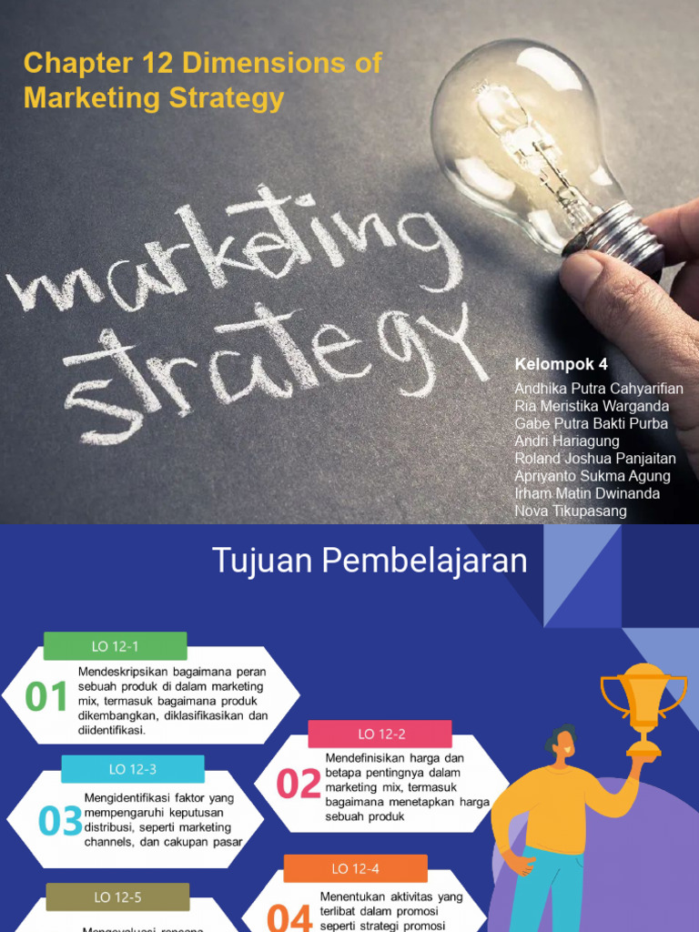 Chapter 12 Dimensions of Marketing Strategy | PDF