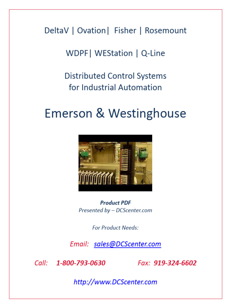 Emerson Ovation Expertsystembrochure | PDF | Simulation | Computer Network