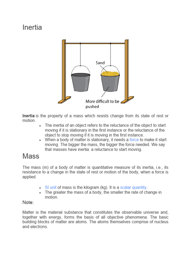 Chapter 3 - Mass, Weight and Density | PDF | Weight | Force
