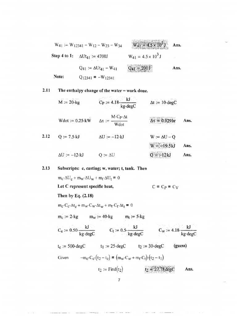 Thermo Solutions | PDF