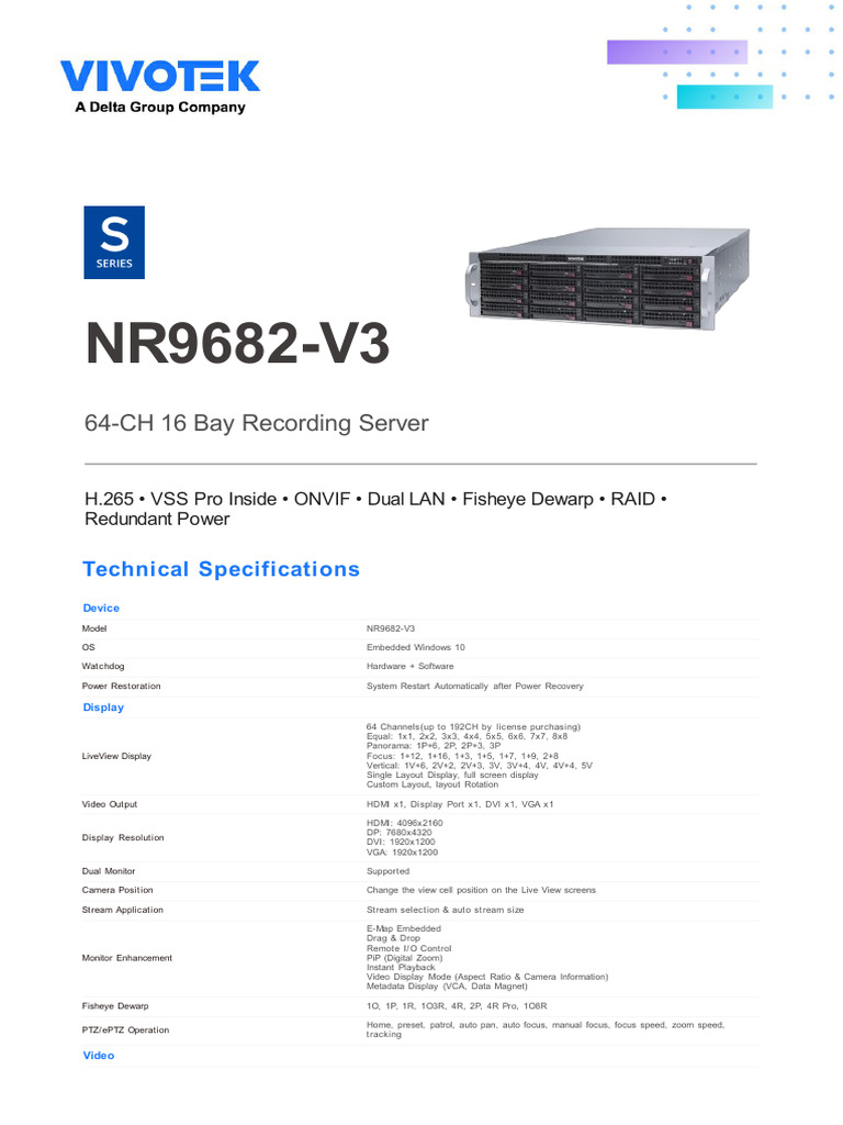 nr9682-v3datasheet_en_2 | PDF | Video | Hdmi