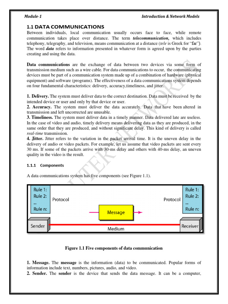 Cn Module 1 Download Free Pdf Duplex Telecommunications Network Topology