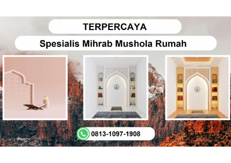 Cara Membuat Mihrab Di Rumah | PDF
