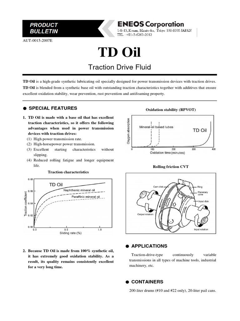 TD Oil | Download Free PDF | Materials | Liquids
