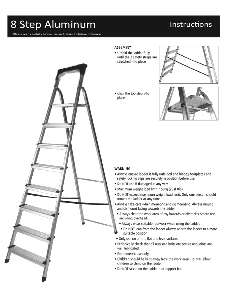 ITEM 01 8 Steps Ladder Catalog | PDF