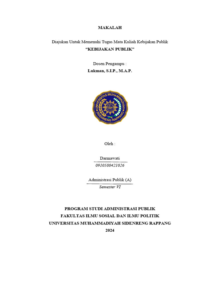 Makalah 1 Pak Lukman | PDF