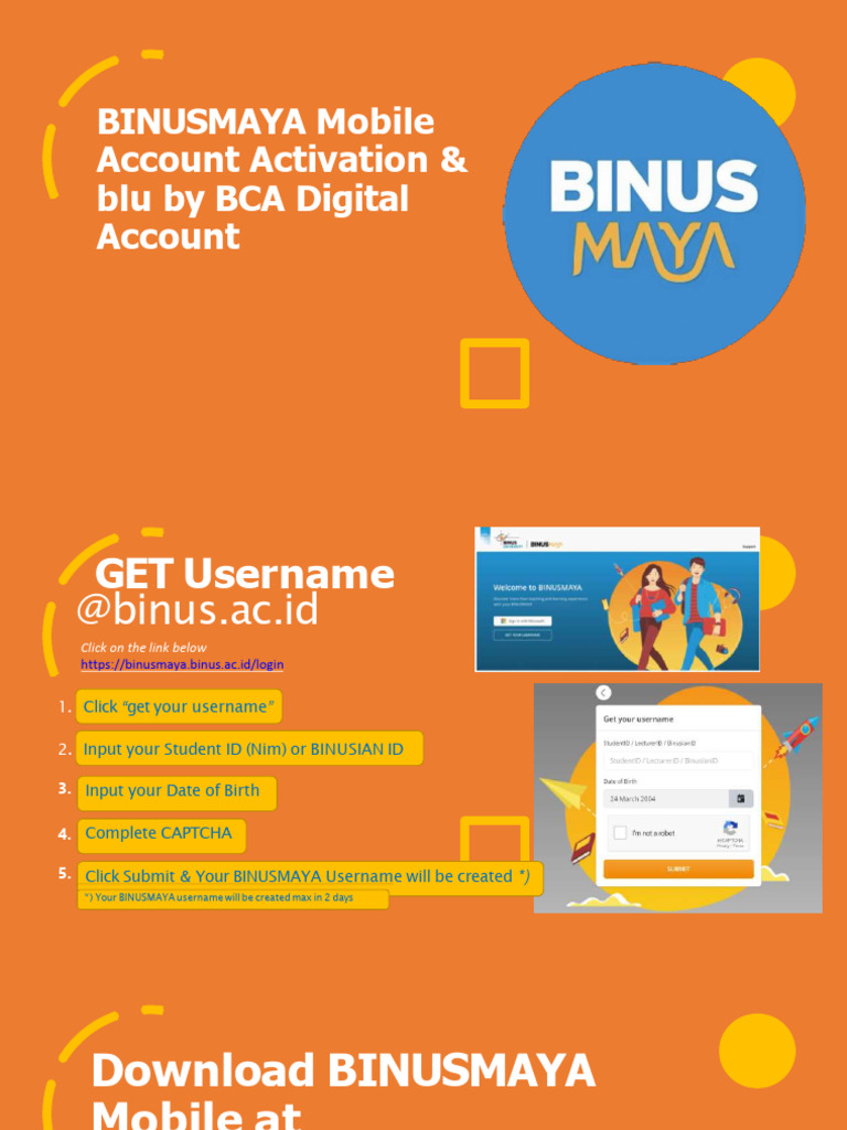 Panduan BINUSMaya dan Blu by BCA Digtal | PDF | Cyberwarfare | Security