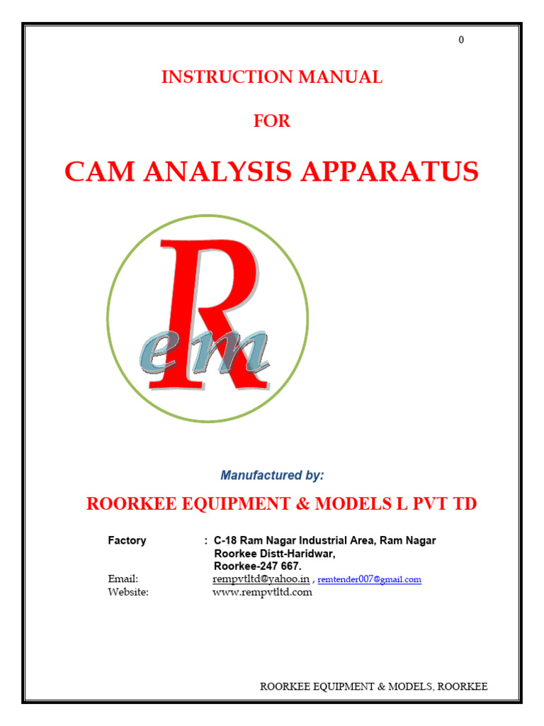 Cam App | PDF | Machines | Rotation