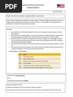 Cold War Arms and Space Race Overview | PDF | Intercontinental ...