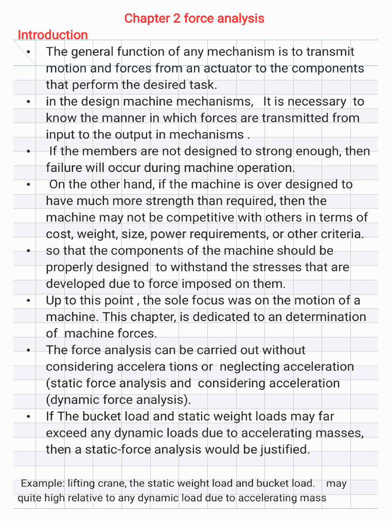 Force Analysis | PDF