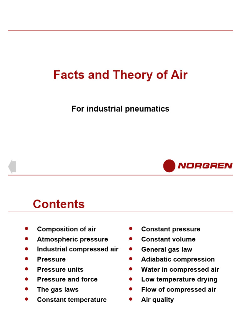 Air Theory | PDF | Humidity | Pressure Measurement