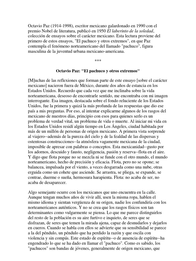 Octavio Paz | PDF