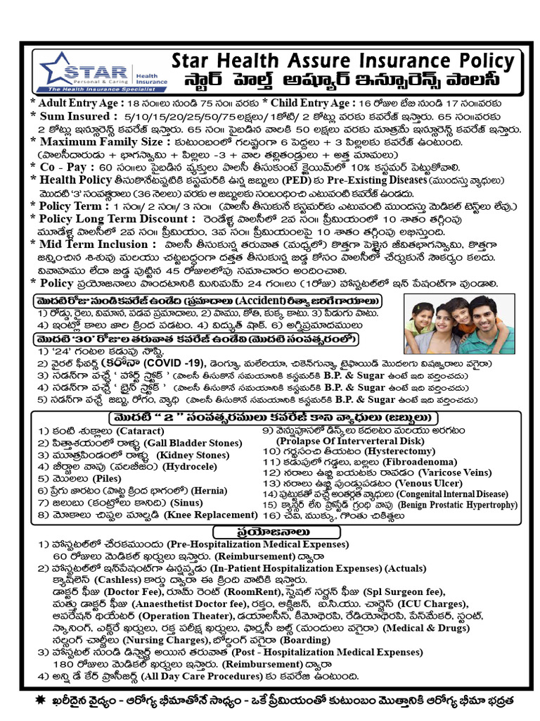 Star Health Assure | PDF