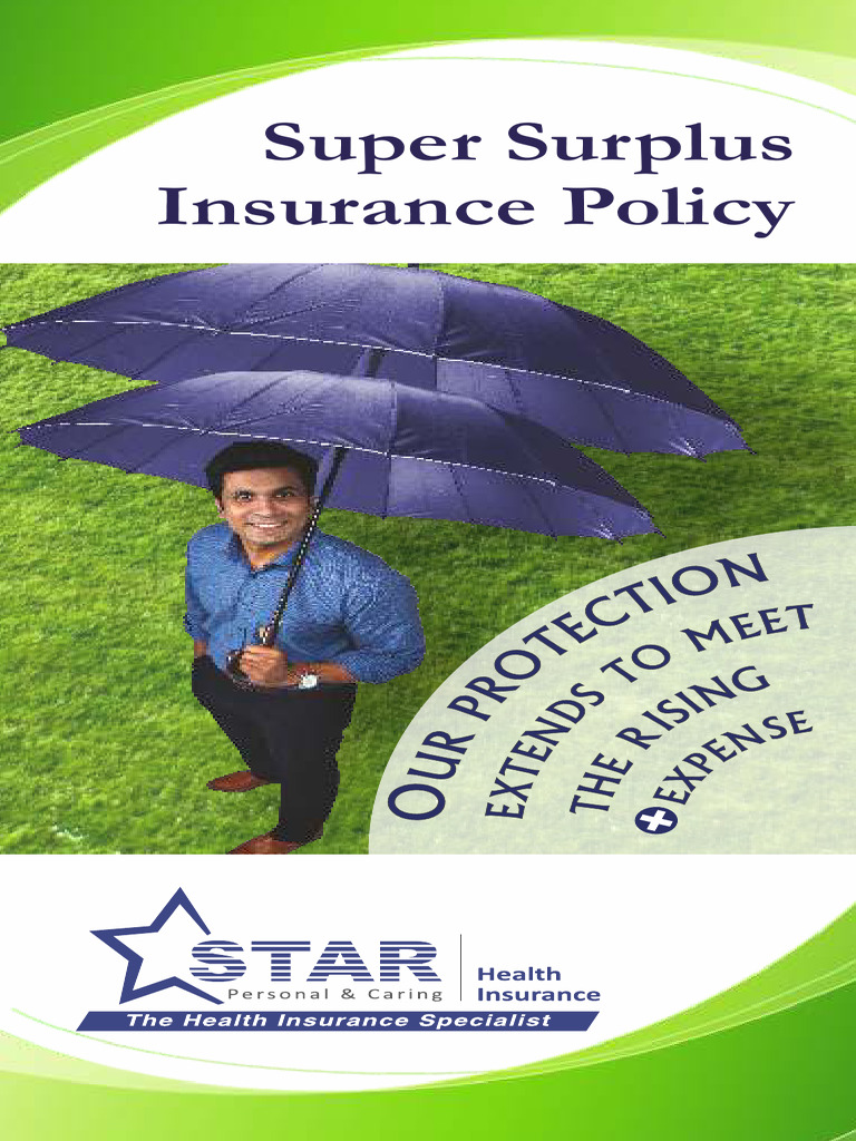 Super Surplus Insurance Policy Overview | PDF | Insurance | Deductible