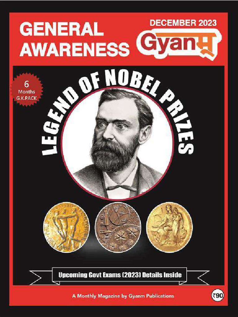656b12ecccb09777eba8ffea - English Gyanm General Awareness December 2023 | PDF | Nobel Prize ...