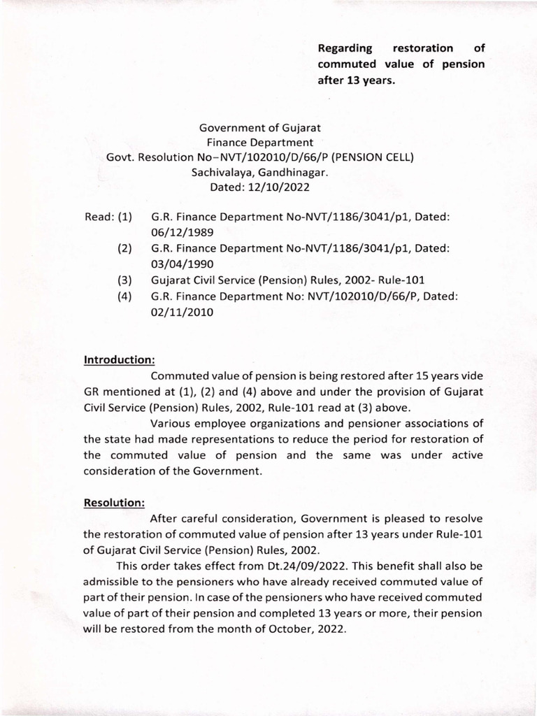 Gujarat Order | PDF | Gujarat | Government