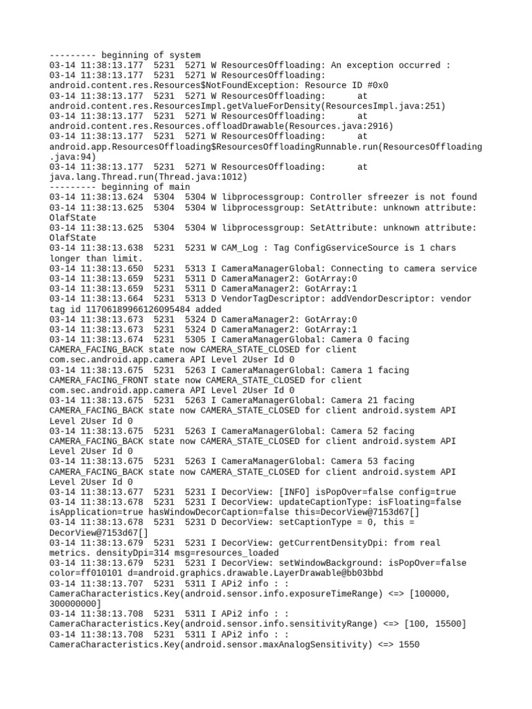Log Cat 1710391093553 | PDF | Java (Programming Language) | Software Engineering