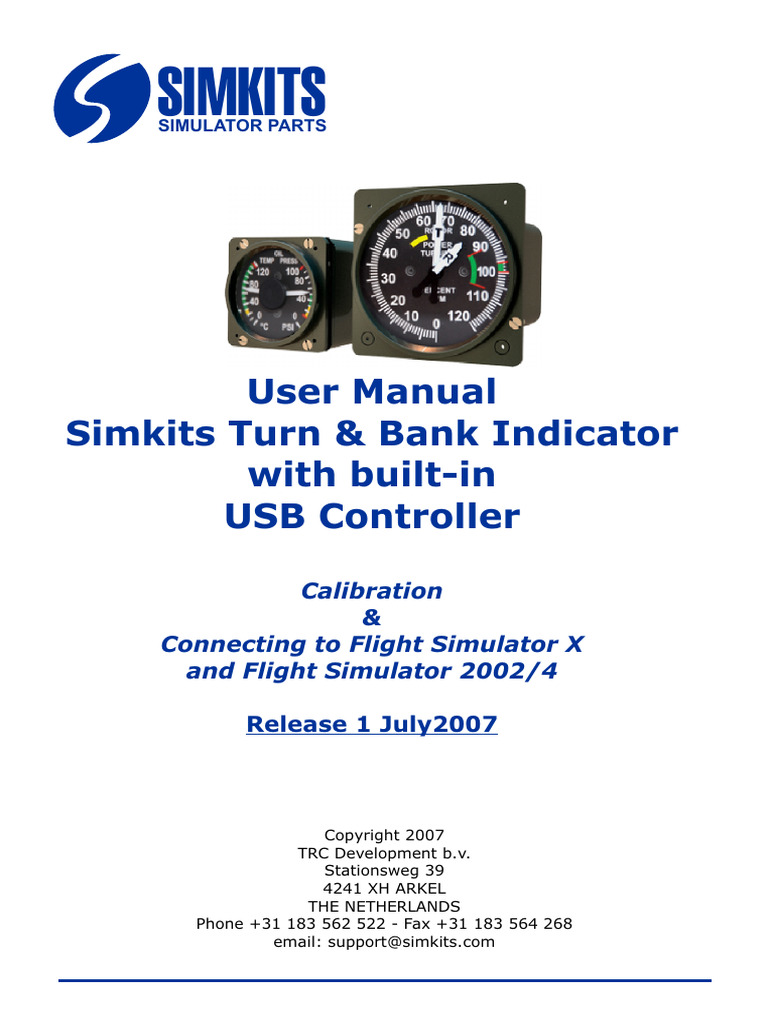 Simkits USBTurn Bank Software Manual | PDF | Computer File | Installation (Computer Programs)