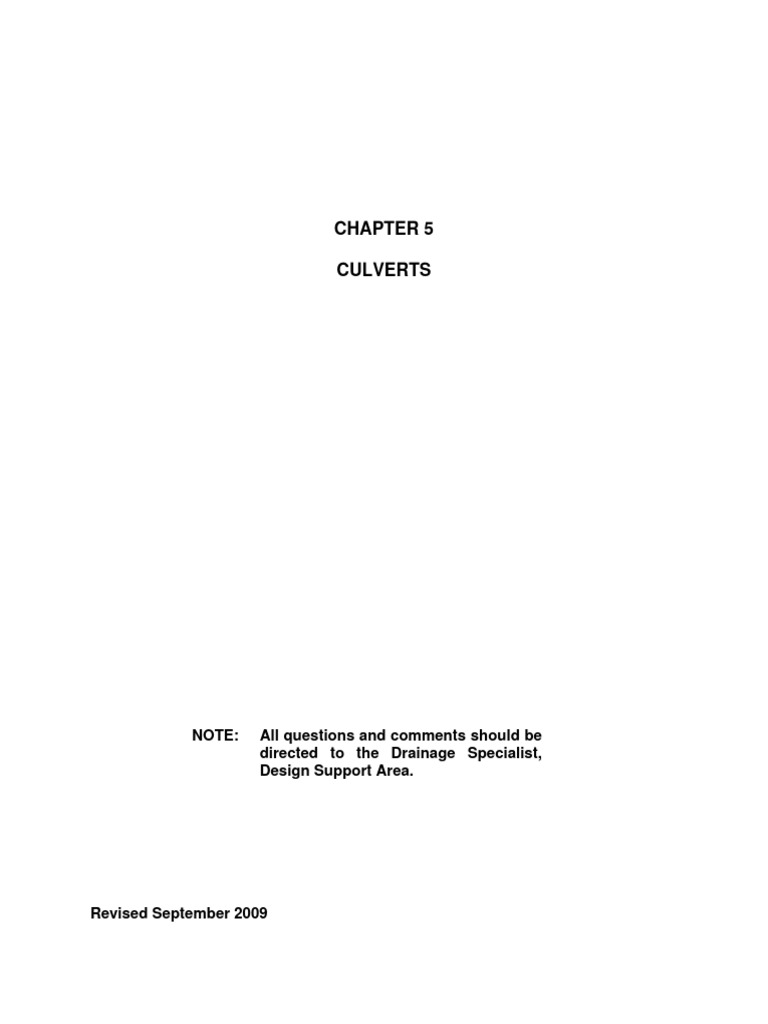 MDOT MS4 Chap 05 Drainage Manual | PDF | Discharge (Hydrology) | Flood