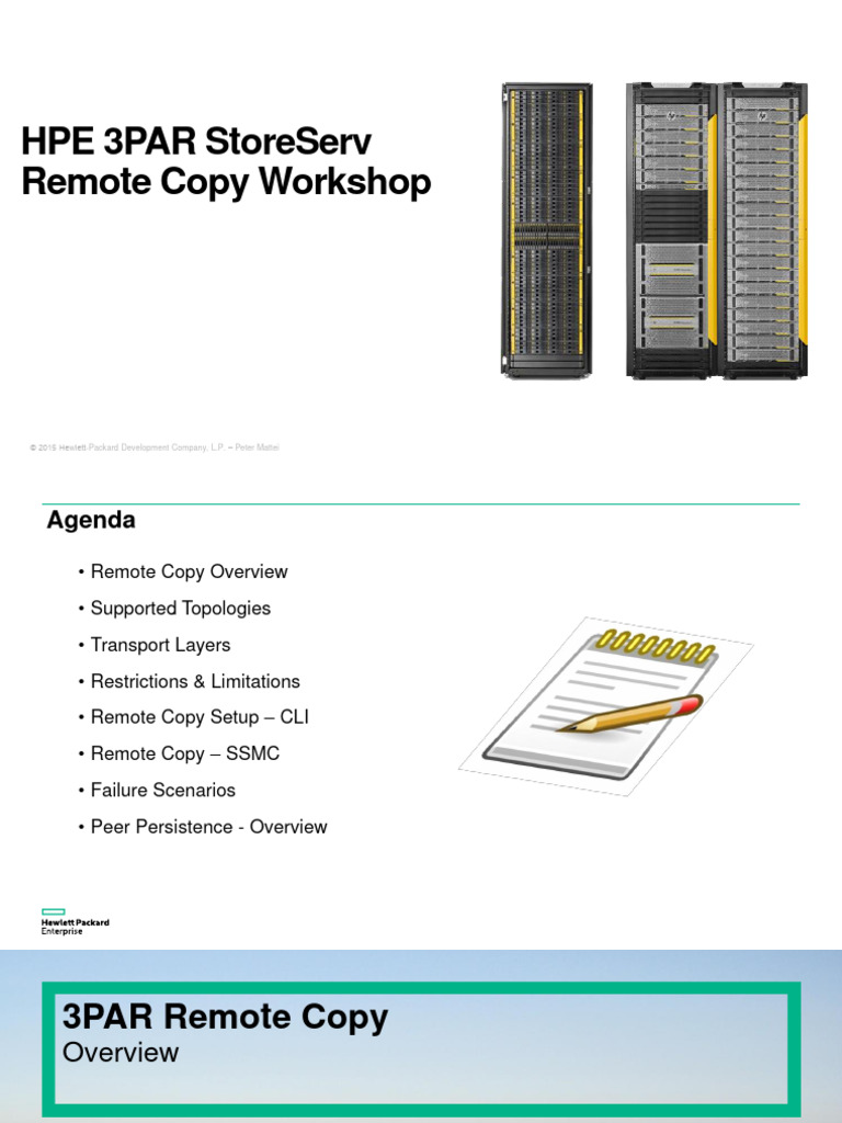 3PAR Remote | PDF | Network Interface Controller | Computer Network