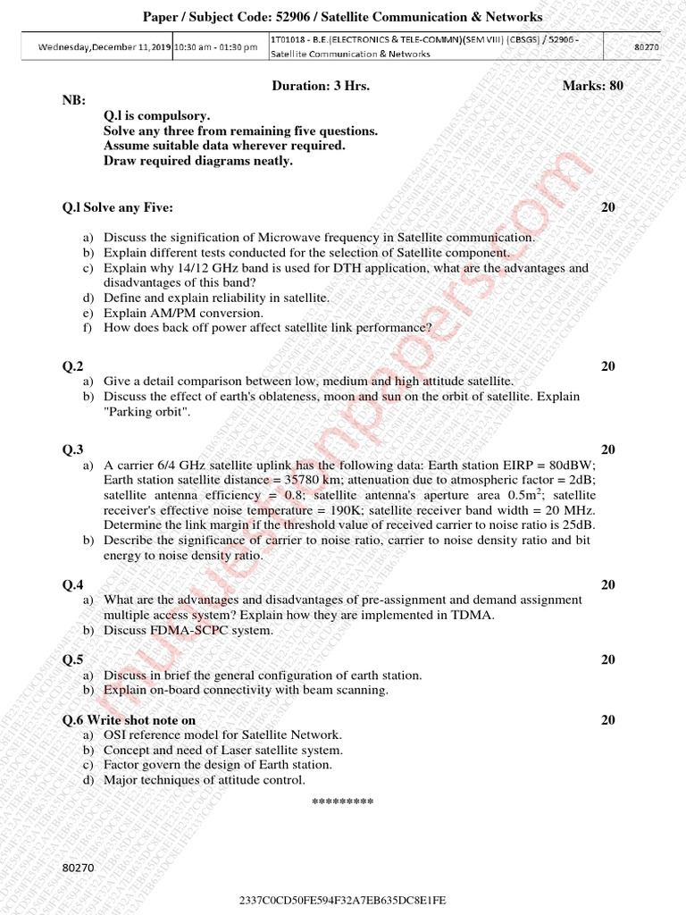 SATCOM Dec 2019 | PDF