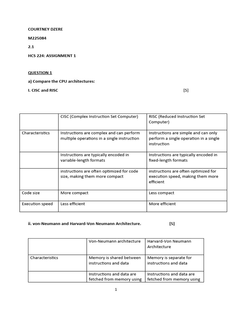 Assignment 1 Microprocessors and Embedded Systems Nov 23 (AutoRecovered) | PDF | Microcontroller ...