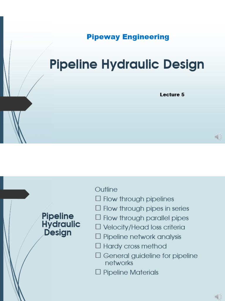 Pipeline Design for Engineers | PDF | Fluid Dynamics | Applied And ...