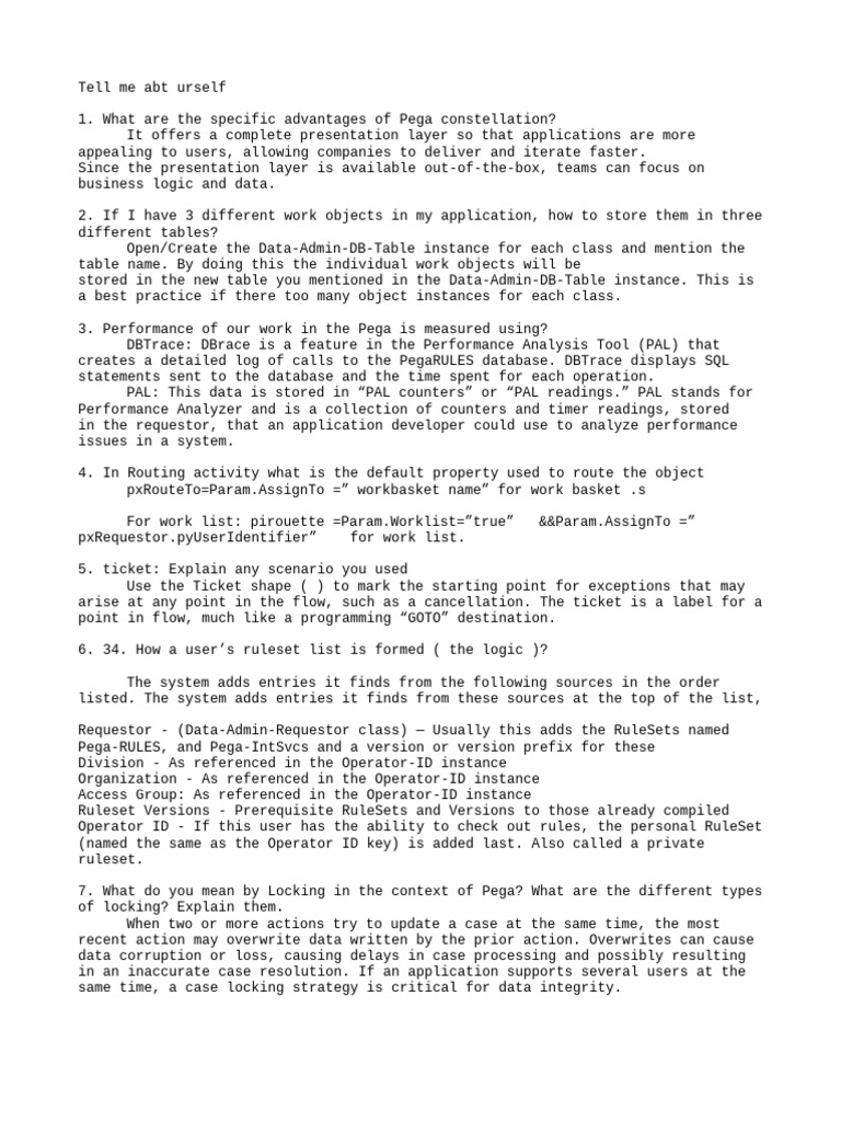 Interview Questions Pdf Databases Computing